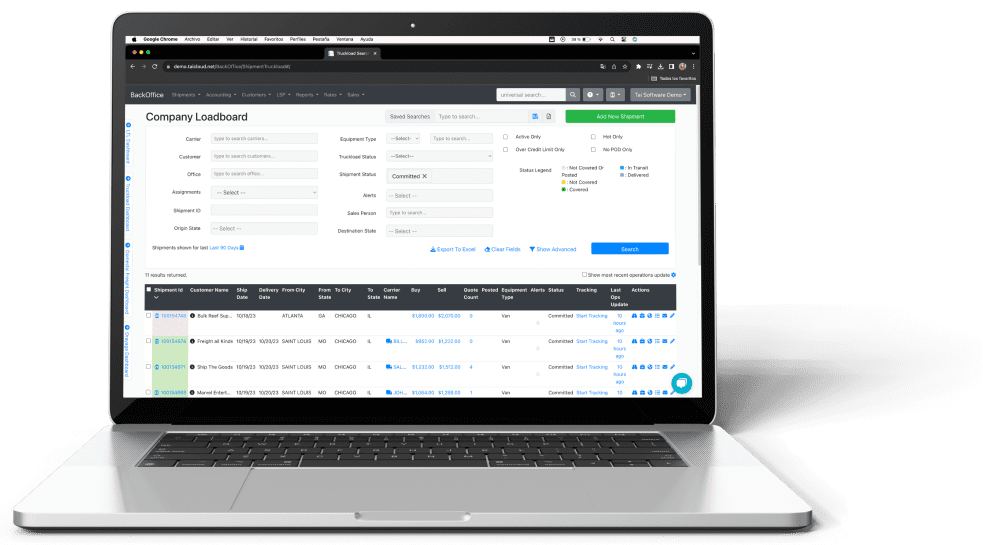 Freight Broker Software by Tai TMS - Tai Software
