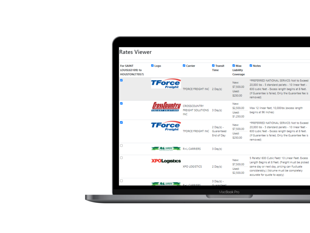 Easy Rate Shopping - Tai Software