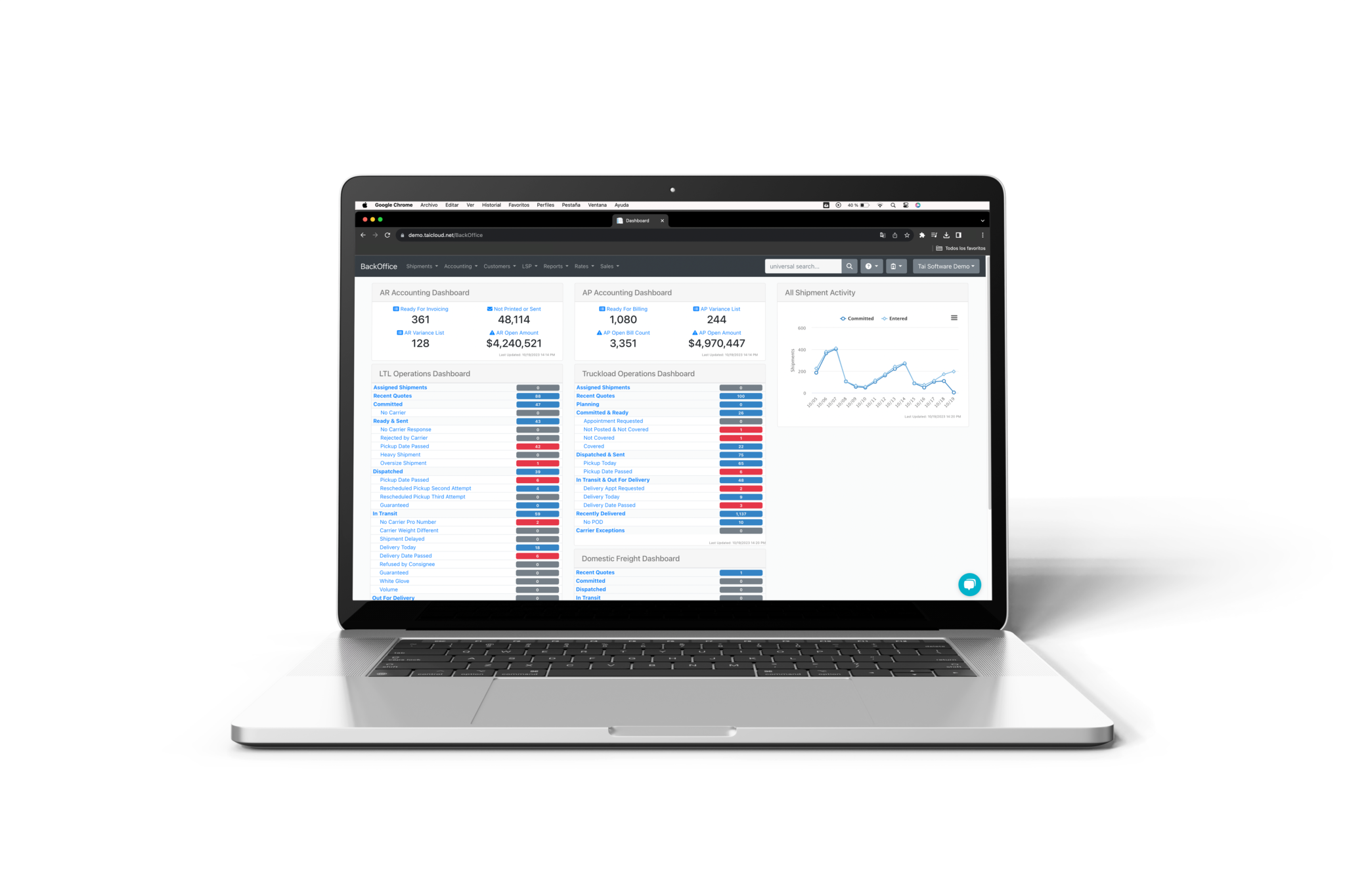 Accounting for FTL - Tai Software