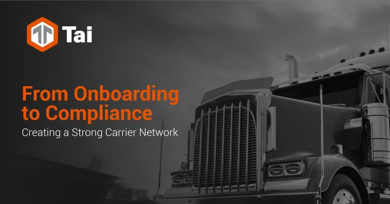 Freight Broker Software by Tai TMS - Tai Software