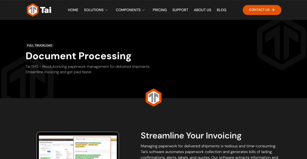 Document Processing - Tai Software