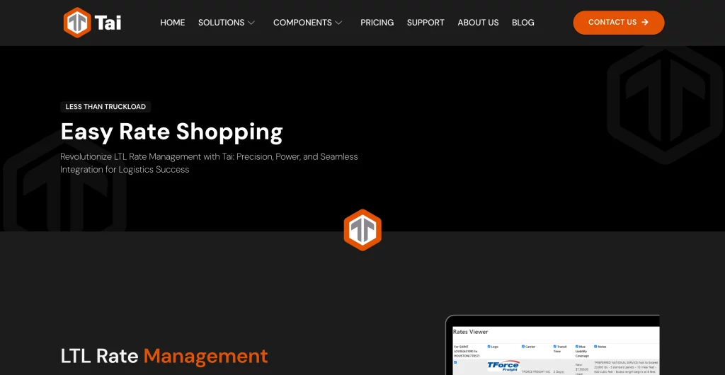 Easy Rate Shopping - Tai Software