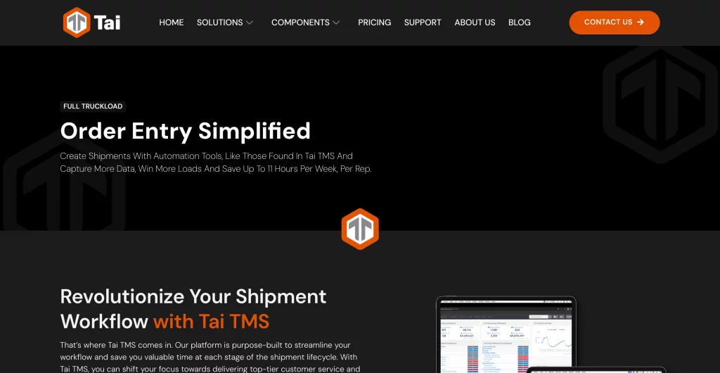 Order Entry Simplified - Tai Software