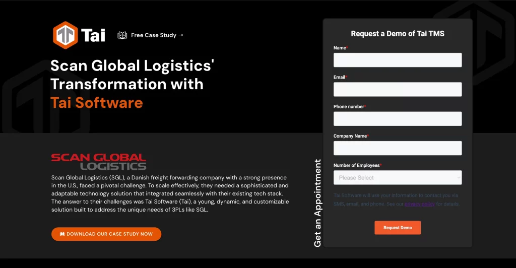 Scan Global Logistics' Transformation With Tai Software - Tai Software