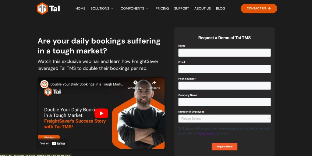 The Frontline Of Freight Ops - Tai Software