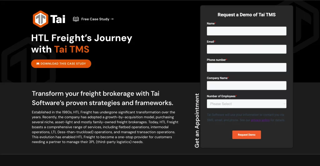 HTL Freight's Journey With Tai TMS - Tai Software